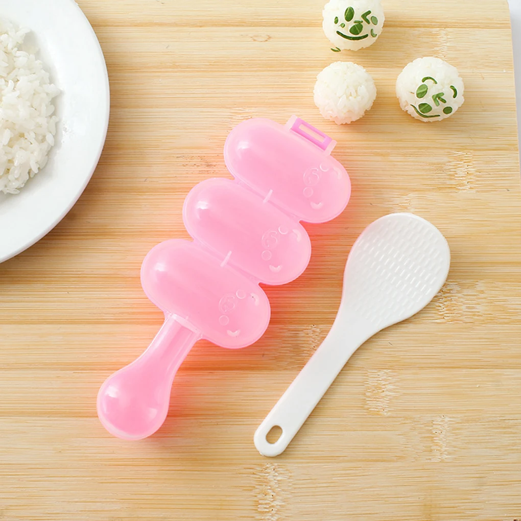 New-Rice-Ball-Making-Mold-DIY-Kitchen-Nonslip-Handheld-Roll-Maker ...