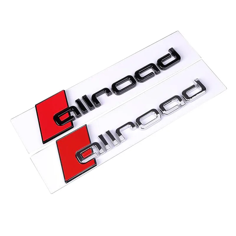 3D-ABS-Logo-Allroad-Emblem-Letters-Car-Trunk-Badge-For-Audi-A6-Allroad ...