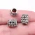 20pcs Spacer Beads Charms Antique Silver Color Big Hole Spacer Beads ...