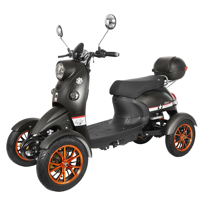 Motocicleta-el-ctrica-con-certificado-CE-ciclomotor-de-4-ruedas-500W ...