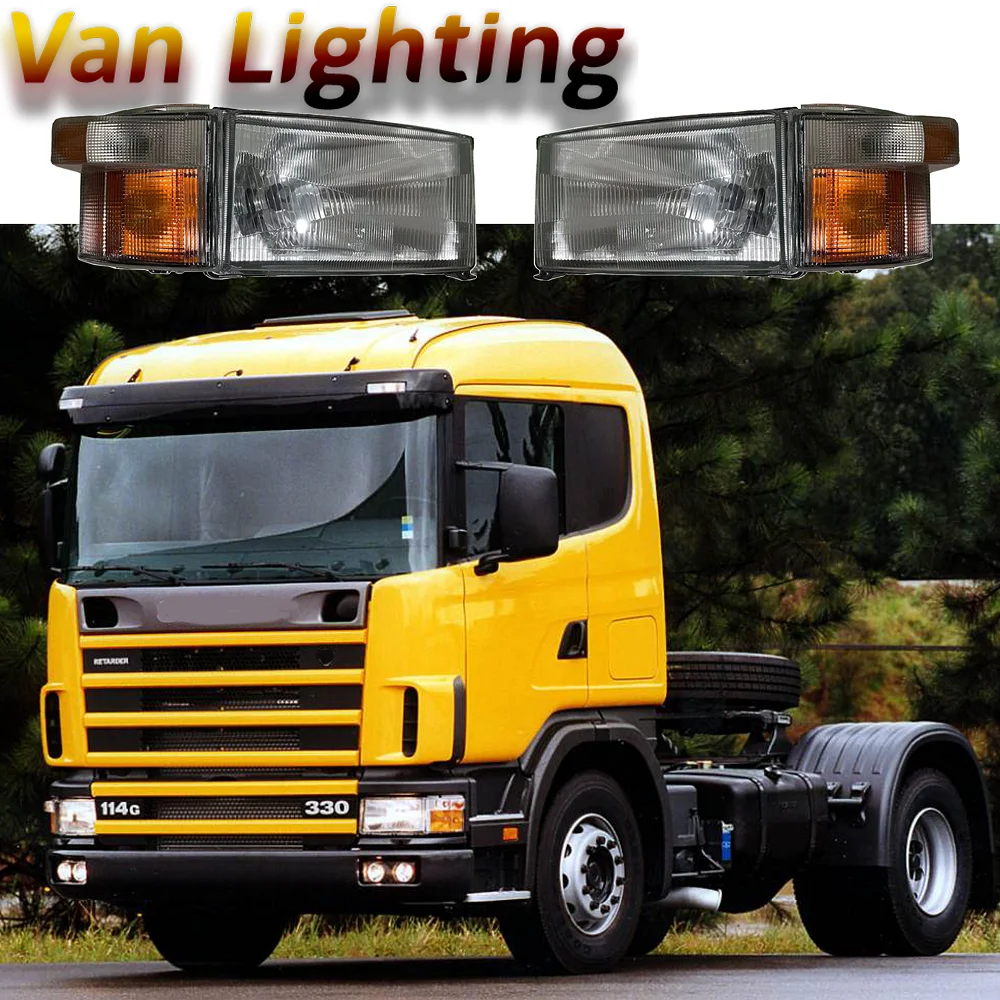 1pc 24v Truck Head Lamp For Scania 114 G400 P400 R420 Head Light ...