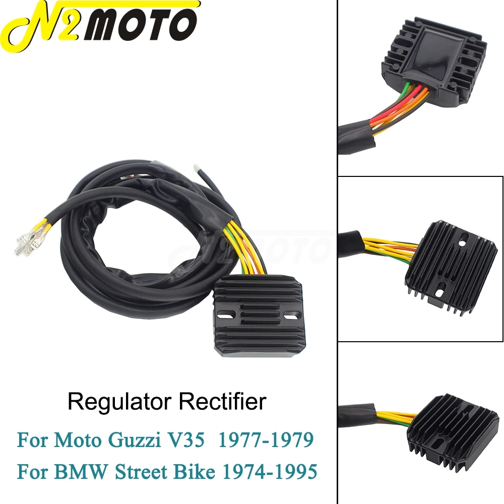 Street Bike Motorcycle Voltage Rectifier Regulator For ESR450 BMW 86 ...