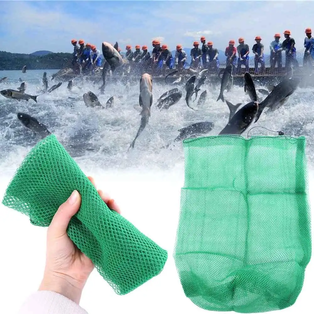Mesh-Bag-Plastic-Nylon-Mesh-Bag-Net-Bag-Folding-Fishing-Gear-Tackle ...