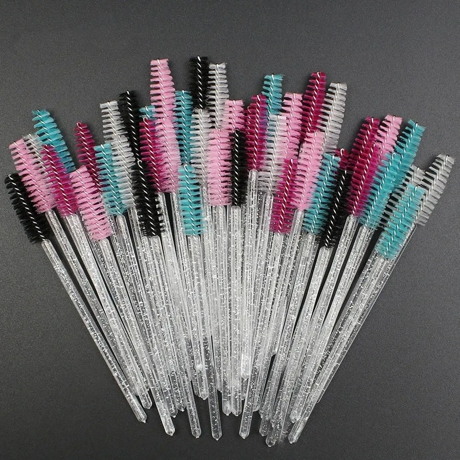 200PCS-Disposable-Crystal-Mascara-Wands-Applicator-Grafting-Eyelash ...