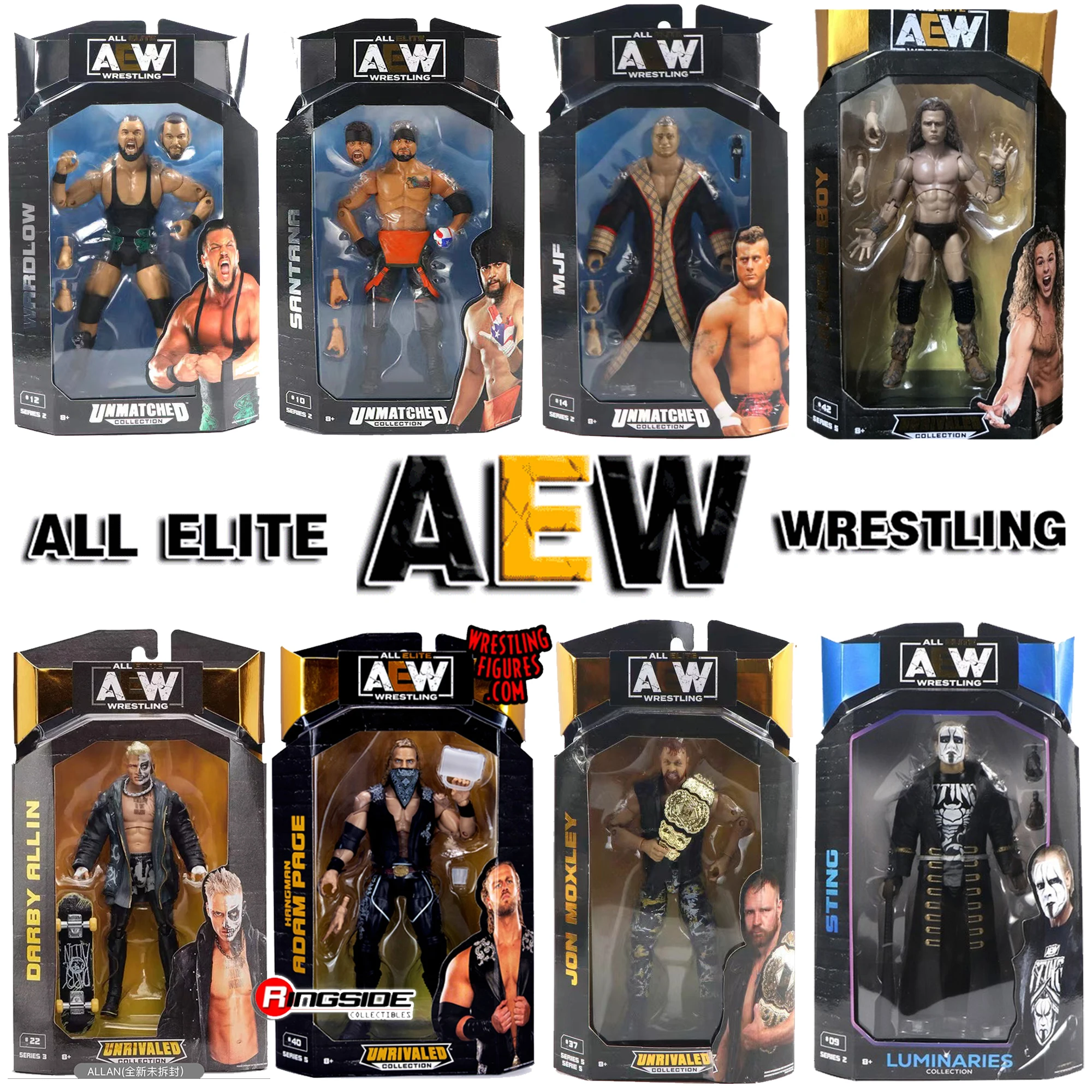 6-7-Rare-WWE-AEW-WWF-WCW-Figure-Collection-PVC-All-Elite-Wrestling ...