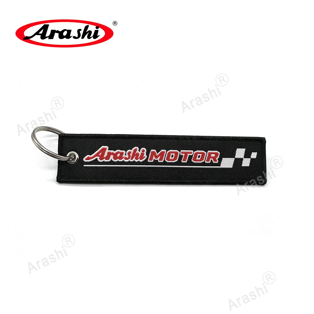 Arashi Logo Keychain Motorcycle Car Key Ring Holder Double Side Tag ...