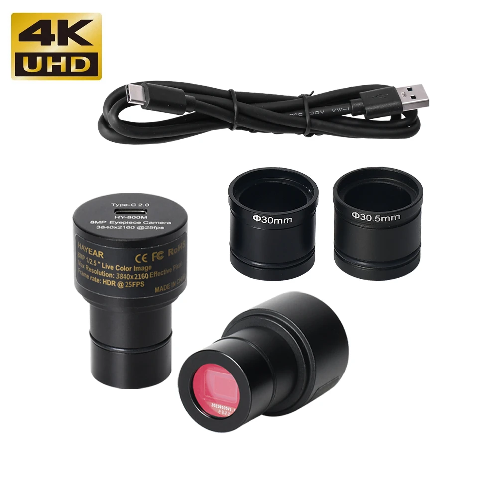 8MP-USB-Type-C-2-0-4K-IMX377-Measurement-Microscope-Ocular-Electronic ...