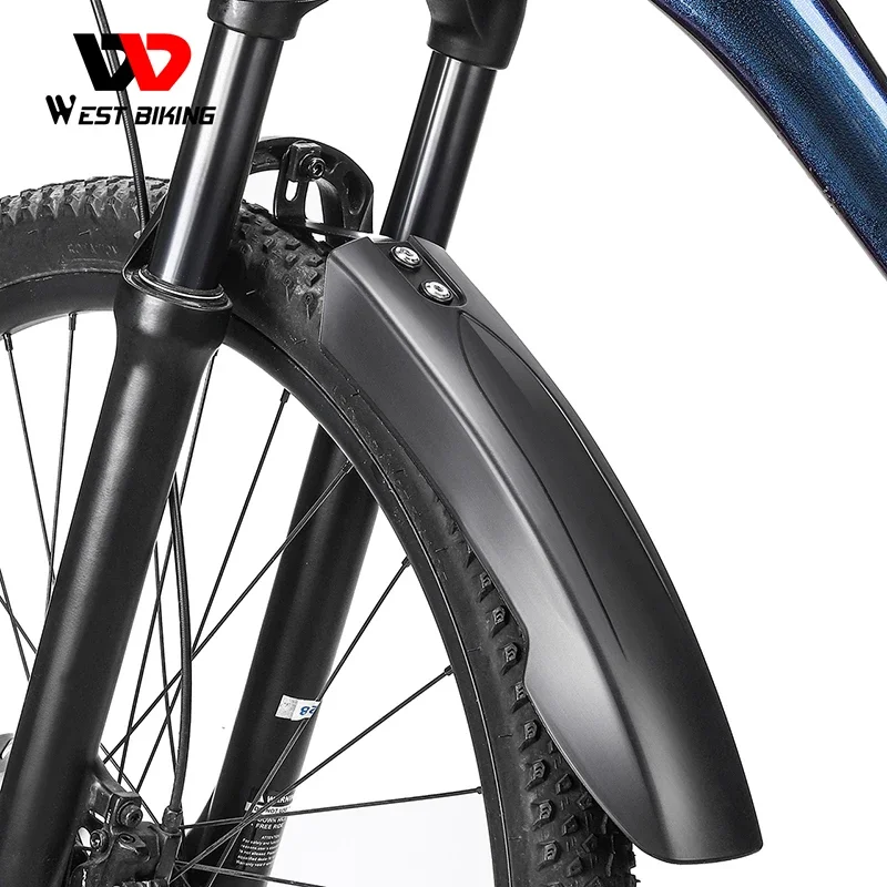 WEST BIKING MTB Wide Mudguard 26/27.5/29 Universal Full Protection ...