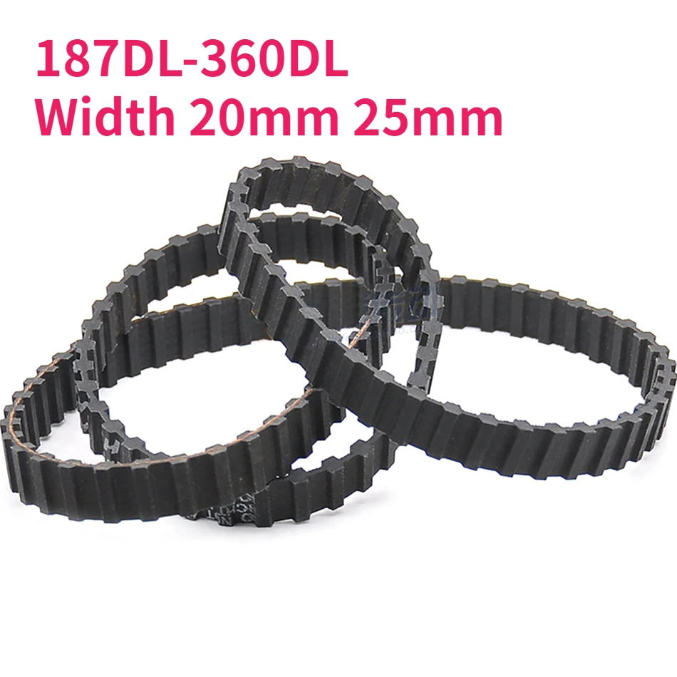 1pcs-187DL-360DL-Rubber-Double-Side-Tooth-Timing-Belt-Synchronous-Belts ...