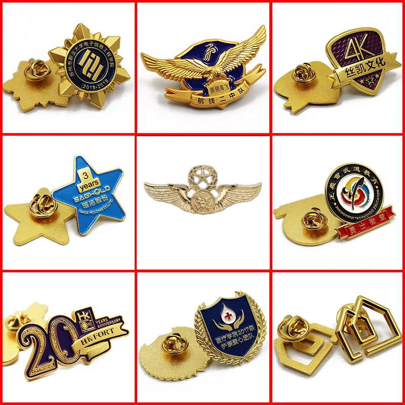 Badges-Custom-Magnet-Metal-Badge-Brooch-Cartoon-Key-Ring-Creative ...