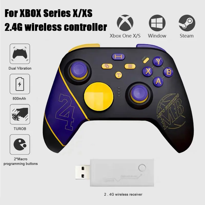 2.4G Wireless Gamepad for Xbox One N2 360 Console Controller Dual ...
