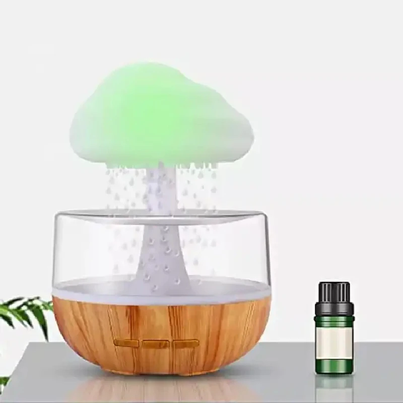 Cloud-And-Raindrop-Humidifier-Colorful-Mushroom-Rain-Forest ...