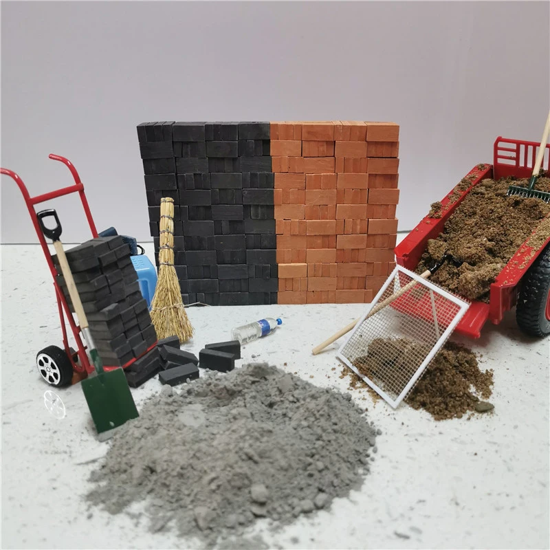 50pcs-pack-1-16-Brick-Model-DIY-House-Miniature-Dollhouse-Accessory ...
