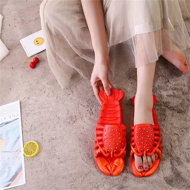 2023-Funny-Lobster-Summer-Men-s-Women-s-Slippers-Fashion-Sandals-for ...