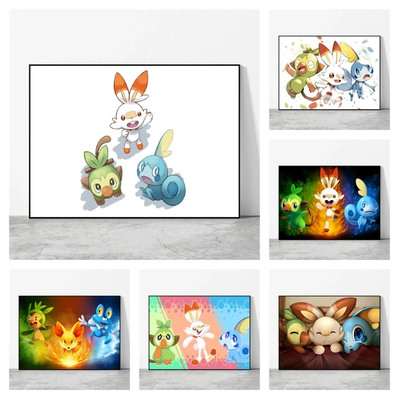 Desenho Pokémon: O Que Realmente Vale a Pena em Posters de Scorbunny ...