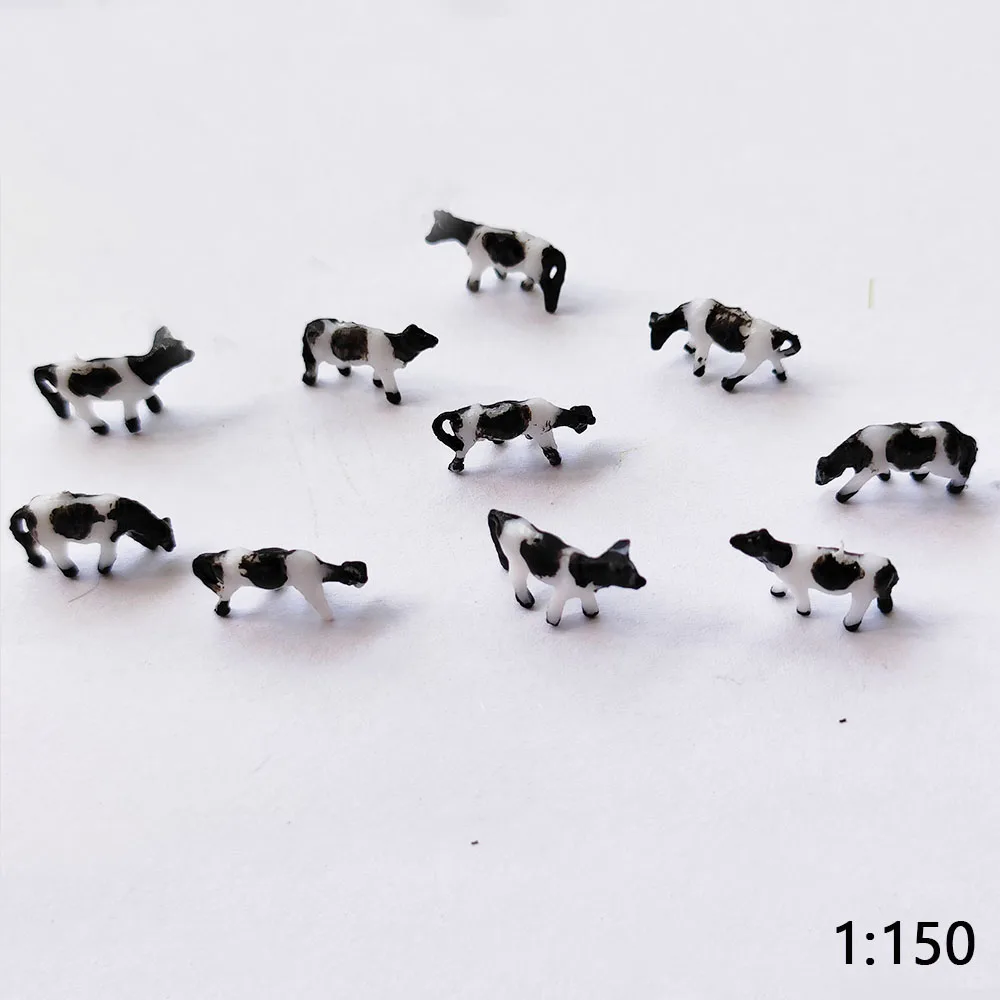 N-Scale-1-150-Simulation-Miniature-Cow-Animals-Model-For-Diy-Farm ...