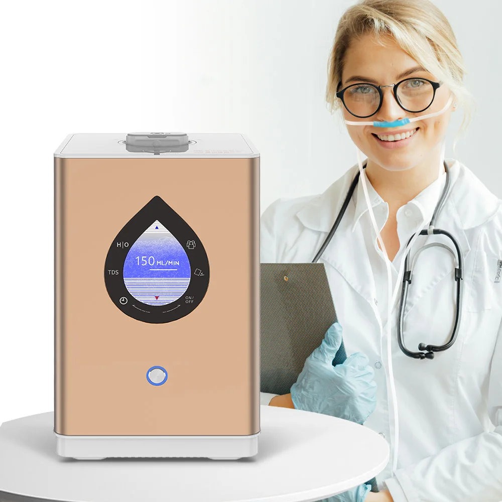 PEM-Technology-Hydrogen-Inhalation-Machine-Portable-150ml-H2-150ml-O2 ...