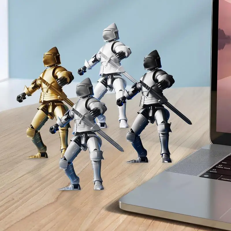 Dummy-13-Medieval-Knight-Action-Figure-Set-Creative-Poseable-Action ...