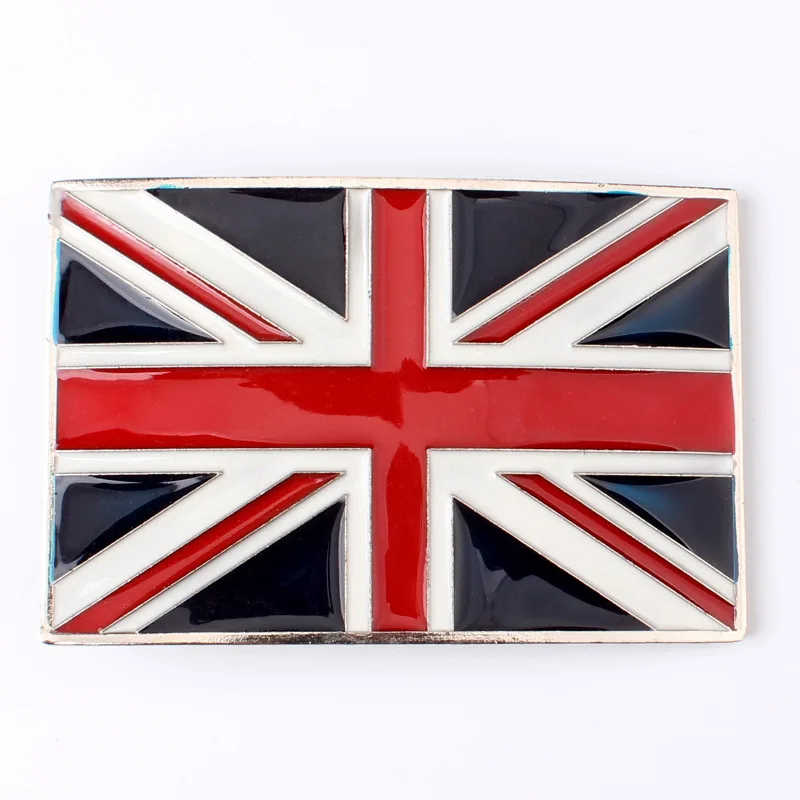 British-Flag-Pattern-Belt-Buckle-Handmade-Belt-Accessories-Waistband ...