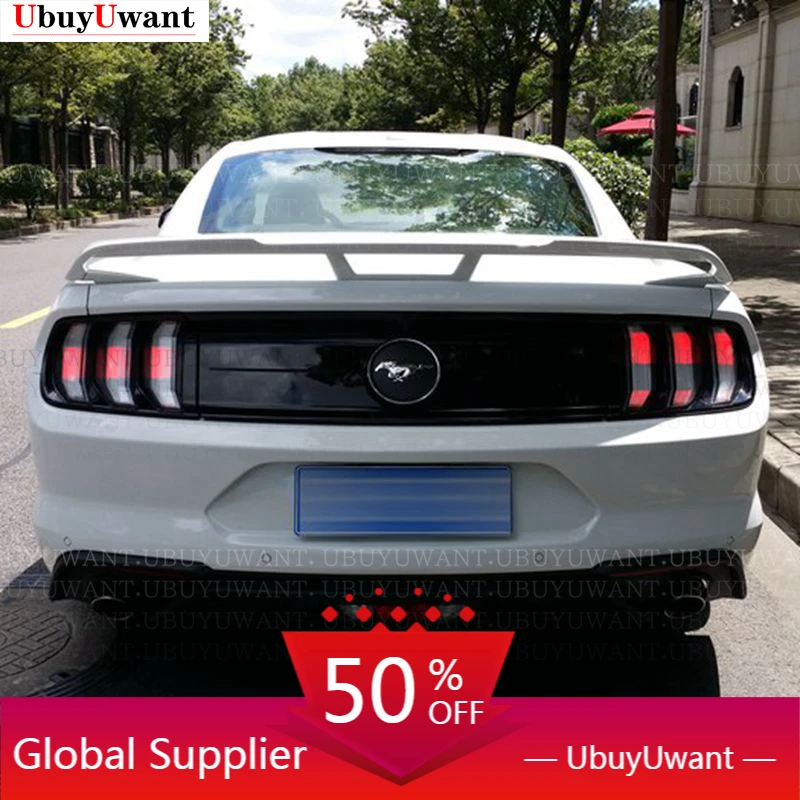 Spoiler For Ford Mustang 2015-2018 High Quality Abs Plastic Rear Wing ...