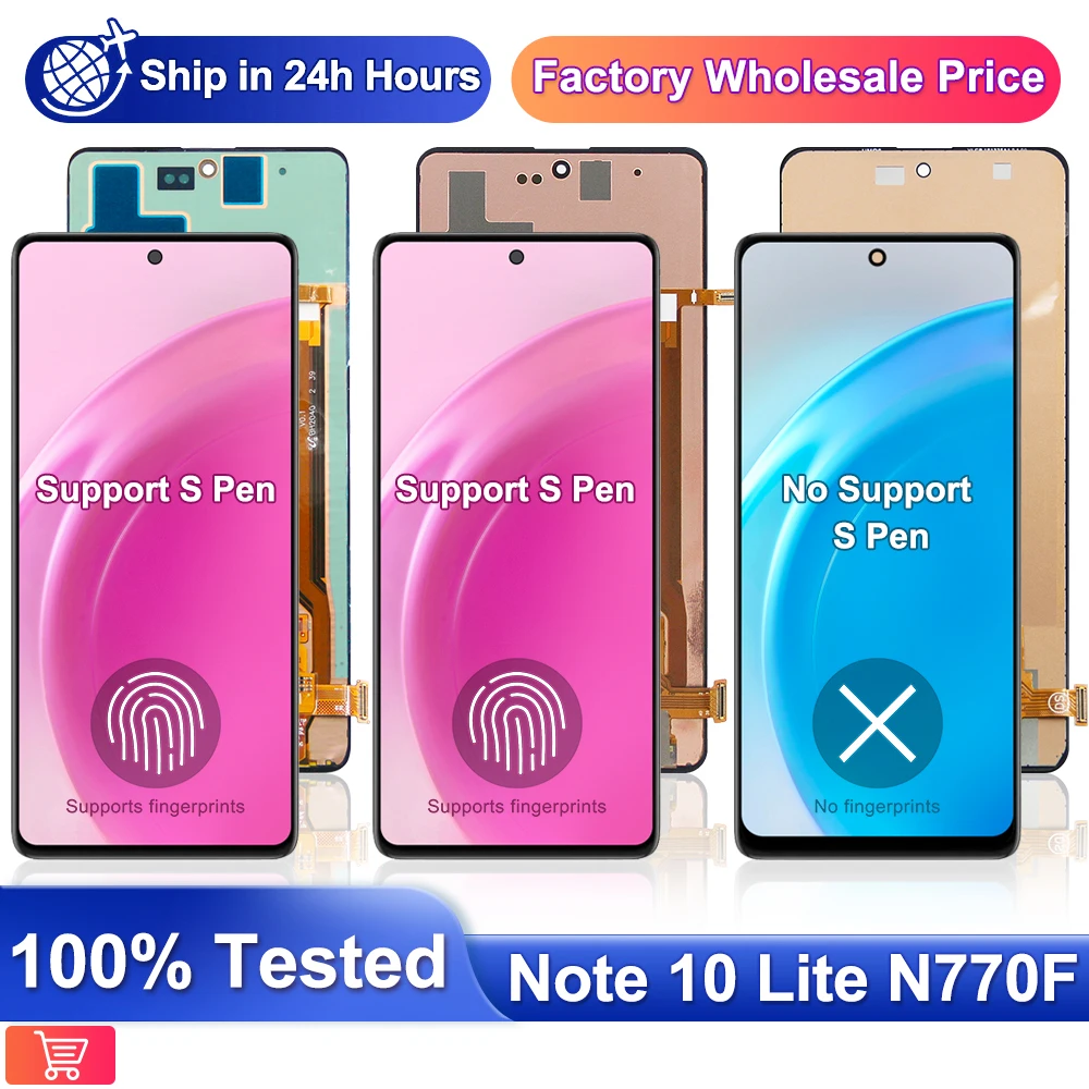 6-7-Note10-Lite-Screen-For-Samsung-Note-10-lite-Display-N770-N770F-LCD ...