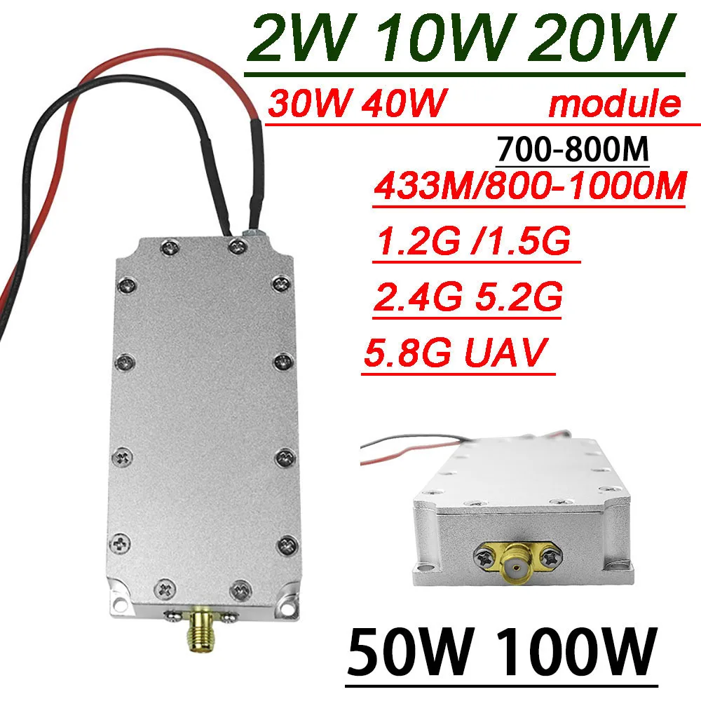 10W-20W-30W-50W-100W-VCO-RF-Generator-Signal-Source-433Mhz-700-800Mhz ...
