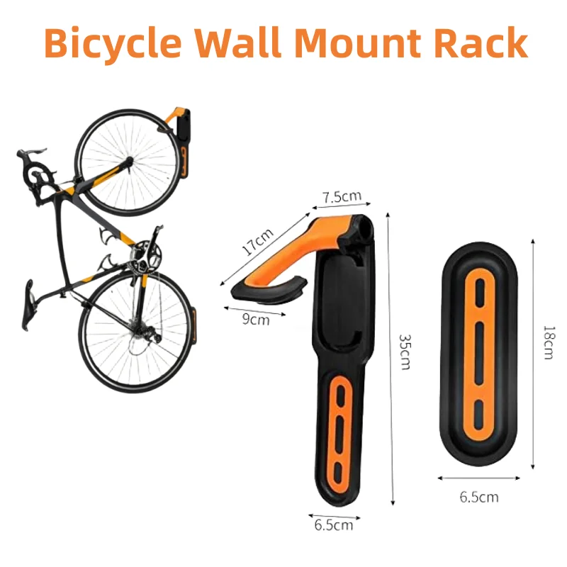 Bicycle-Wall-Mount-Rack-Foldable-Vertical-Bike-Rack-Wall-Mounted ...