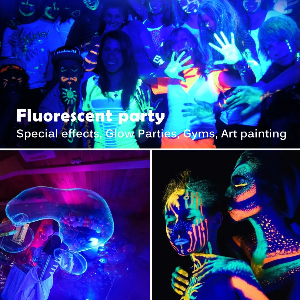 Black Light Paint Party Ideas