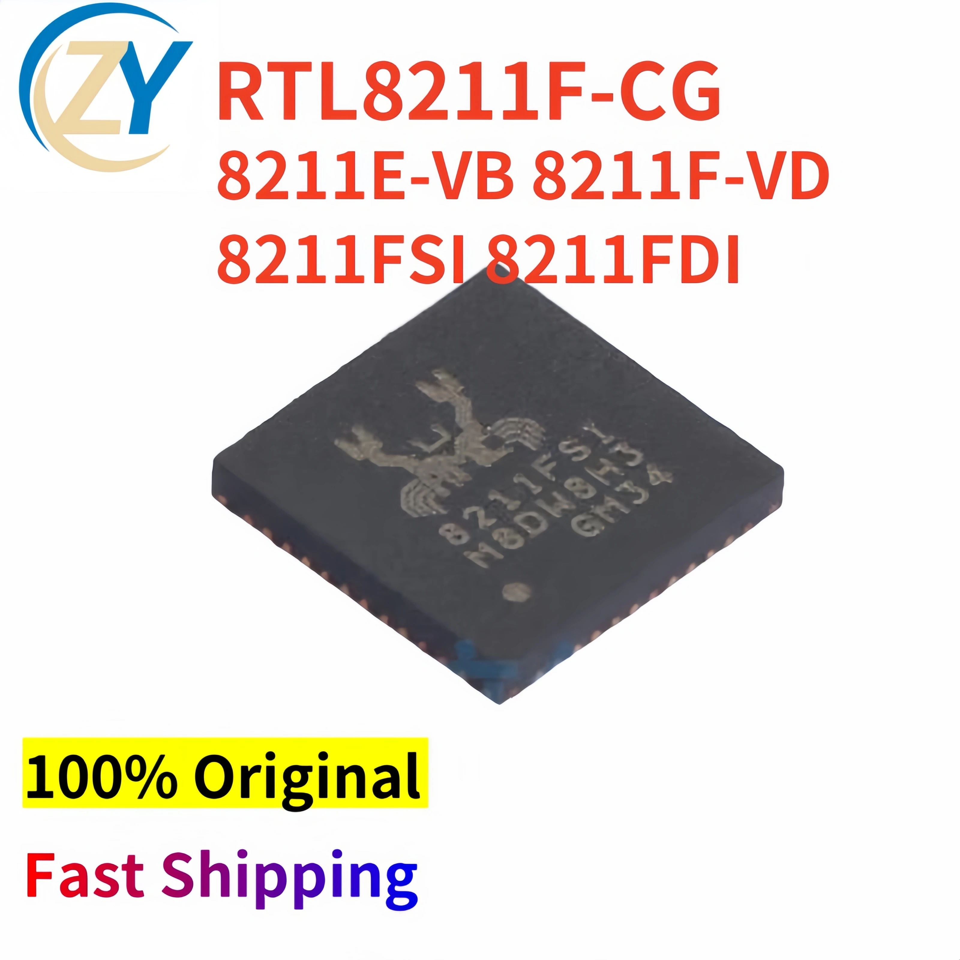 2pcs-RTL8211F-CG-Transceiver-RTL8211-RTL8211E-VB-CG-QFN40-RTL8211F-VD ...