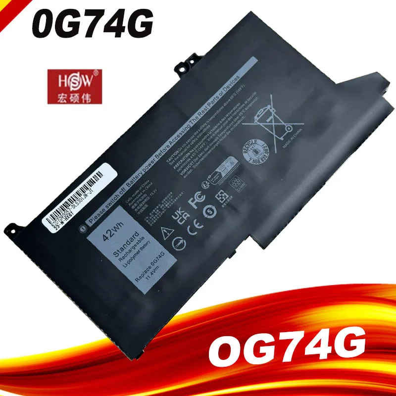 NEW-0G74G-Laptop-Battery-for-Dell-Latitude-5300-5310-7300-7400-Series ...
