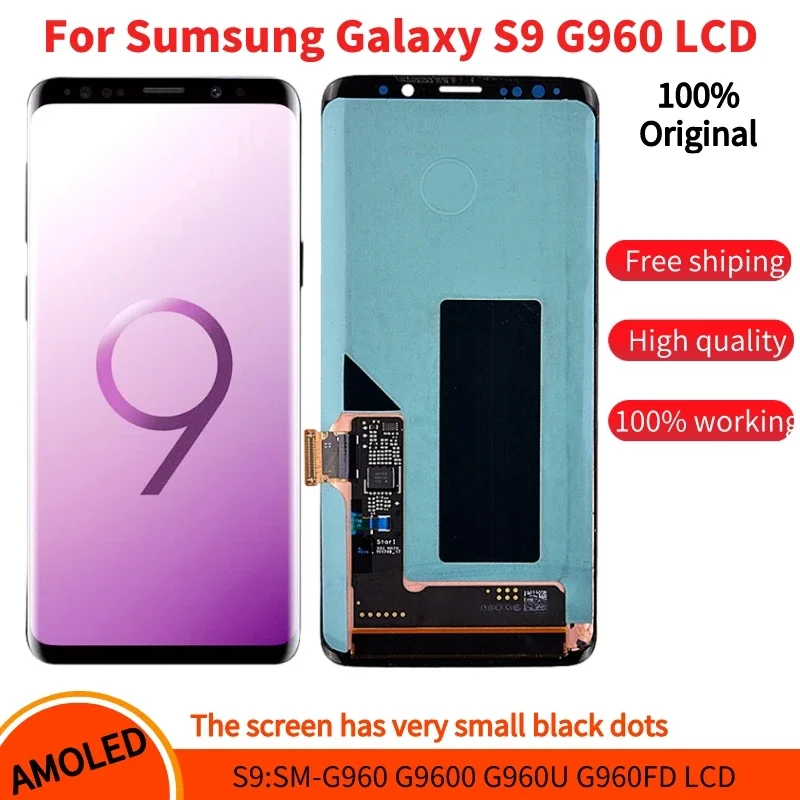 AMOLED-LCD-touch-screen-replacement-for-Samsung-Galaxy-S9-LCD-g960f ...