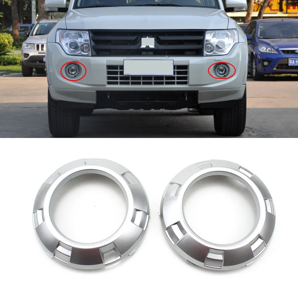 Front Fog Lamp Cover For Mitsubishi Pajero Montero Shogun IV 4th V93 ...