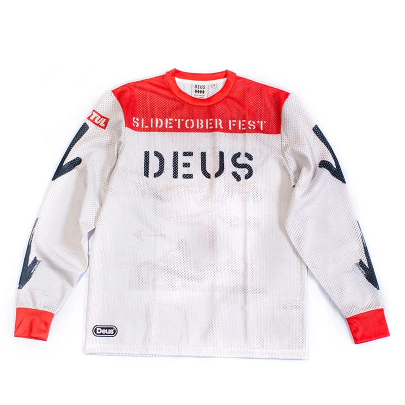 DEUS EX MACHINA Men Women Motorcycle Motos GP Riding long Sleeve ...