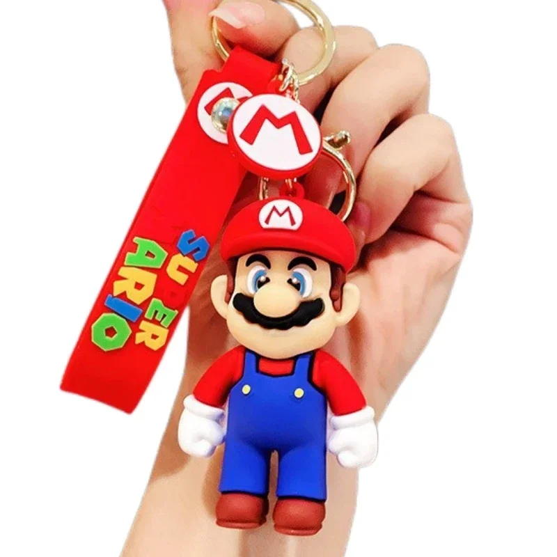 32-Stile-Super-Mario-Schl-ssel-bund-Mario-Bros-Luigi-Figur-Kr-te-Yoshi ...