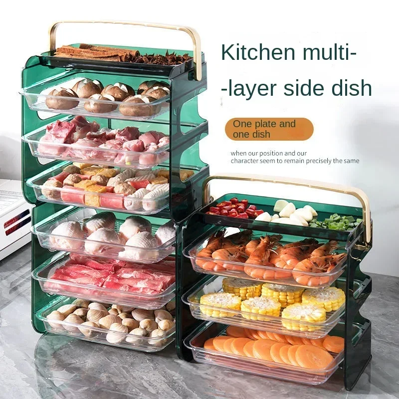 Kitchen-Multifunctional-Storage-Stackable-Storage-Box-Multi-layer ...