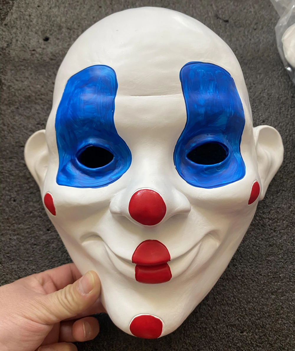 With The Joker Bank Robbery Mask