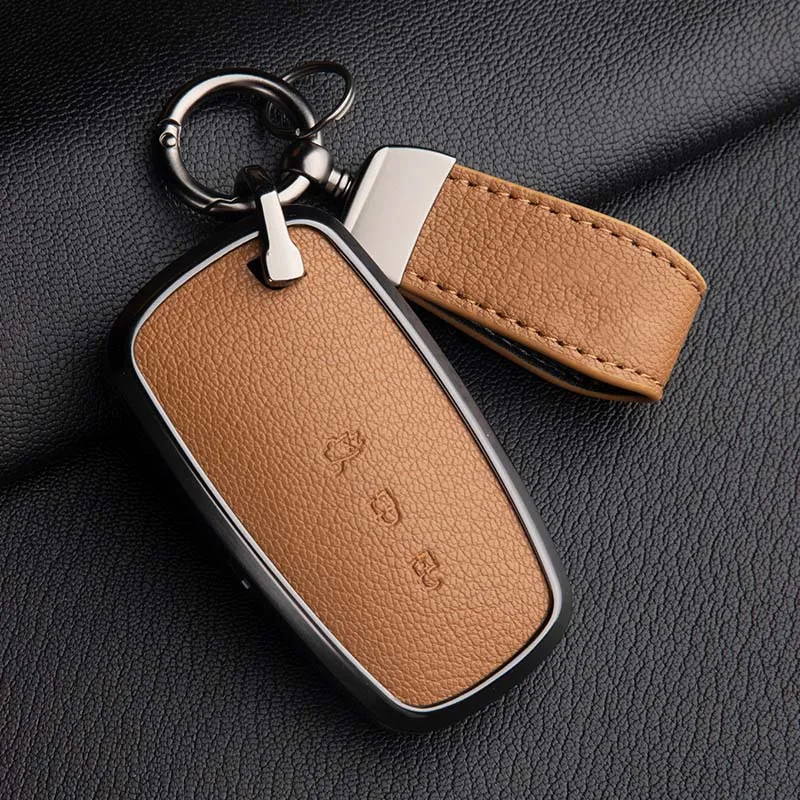 Applicable-To-The-New-2024-Ford-Flamingo-Key-Set-Leather-Bronco ...