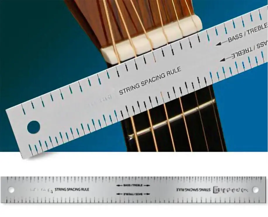 Professional Guitar Nut Slot Ruler Guitar Nut Slot Template Measurement ...