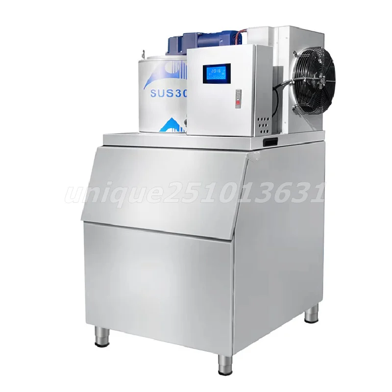 300kg-Days-Commercial-Ice-Cube-Making-Machine-Automatic-Stainless-Steel ...