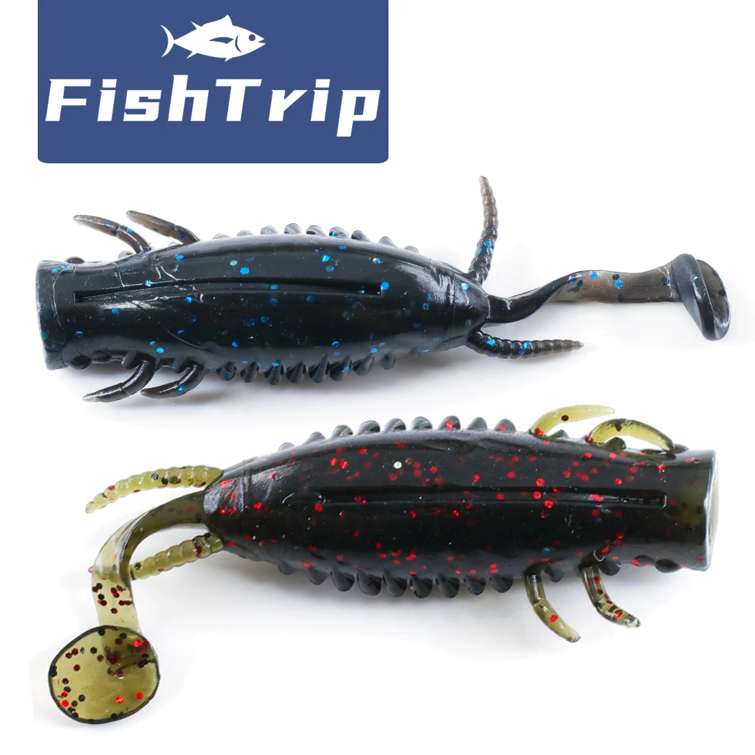 FishTrip-5Pcs-Topwater-Popper-Lure-Saltwater-8cm-8g-Soft-Plastic-Lure ...