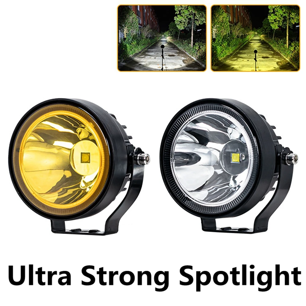 LED-Headlight-Car-Jeep-Truck-Boat-Tractor-SUV-ATV-Barra-Mini-Led ...
