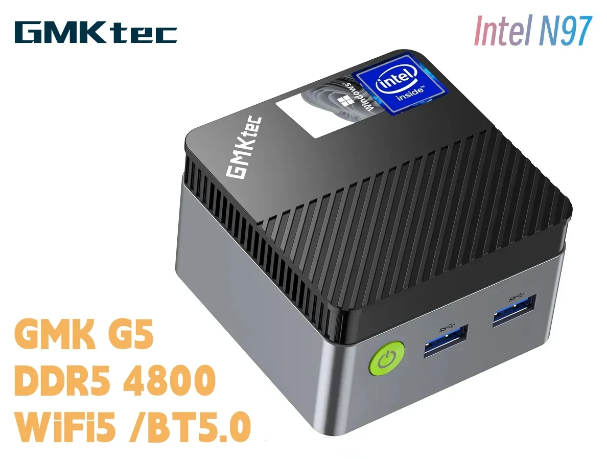 GMKtec-G5-GMK-Mini-PC-Intel-12th-N97-Windows-11-Pro-Desktop-DDR5-4800MT ...