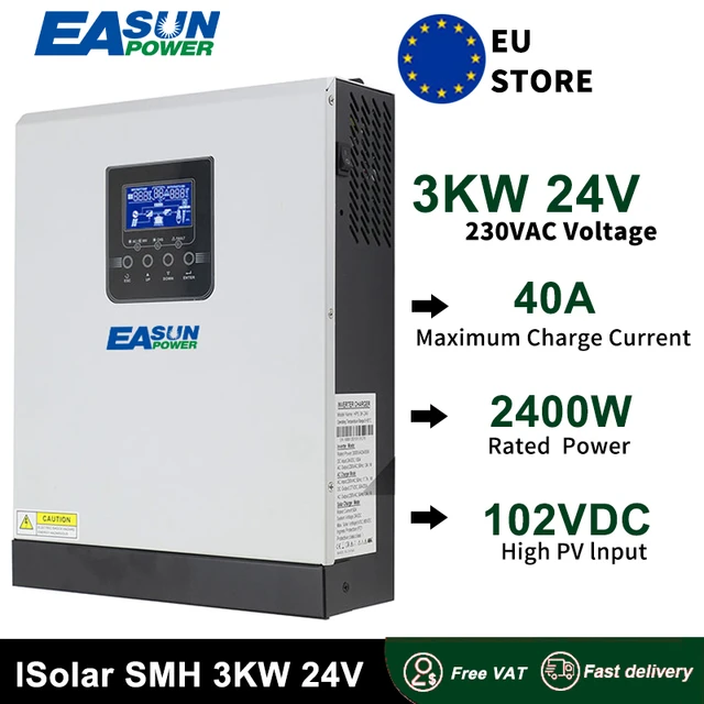 Easun Power 3000w 220vac Solar Inverter Authorized Site | www ...