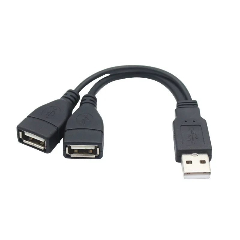 1PC-USB2-0-One-Divides-Into-Two-Transform-Data-Cable-Extension-Cable ...