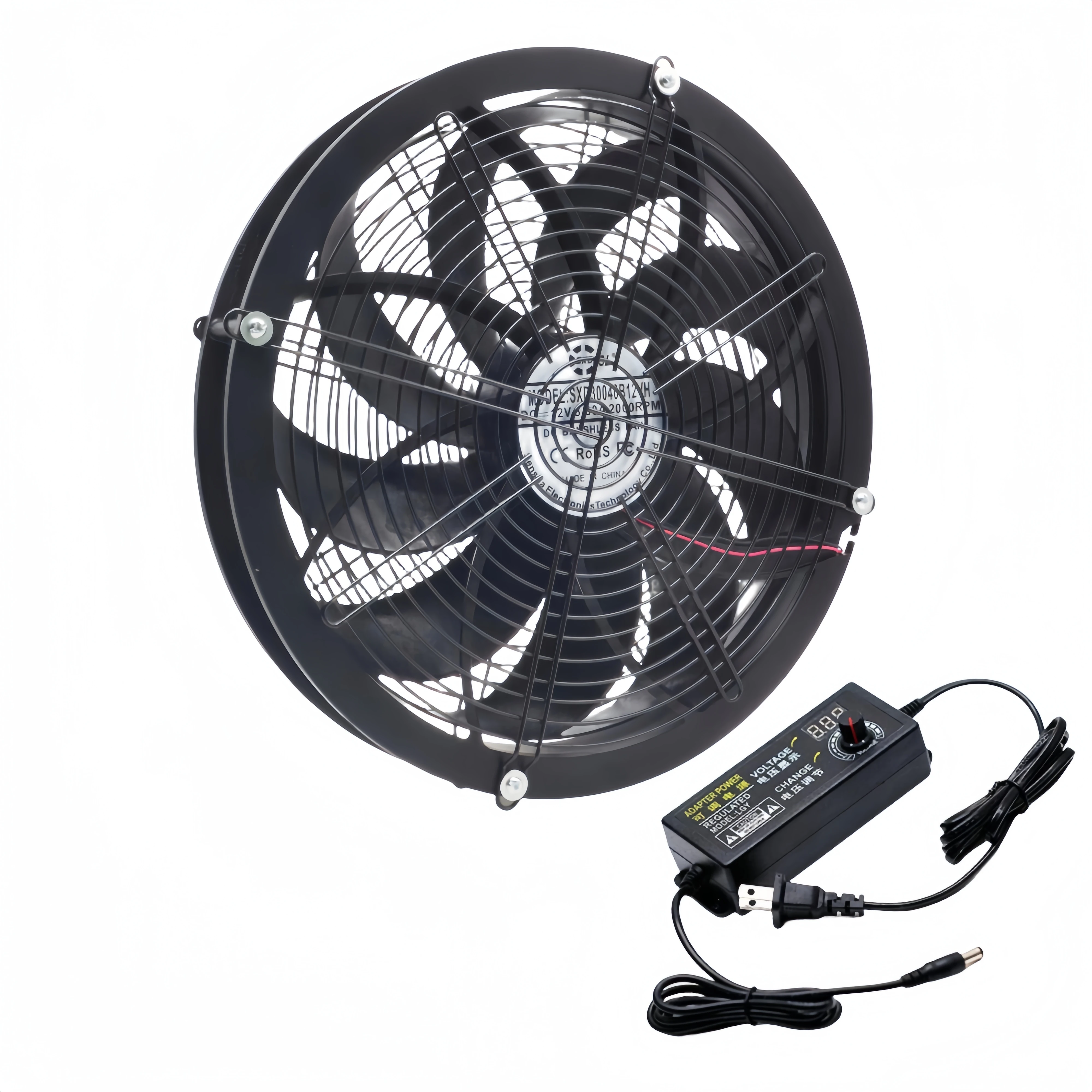 Circular-30cm-X-4cm-12-Inch-115V-230V-Industrial-Fan-Speed-Controller ...