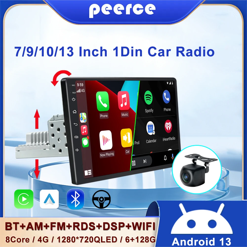 7-9-10-8Core-Android-1Din-Car-Multimedia-CarPlay-Universal-Navigation ...