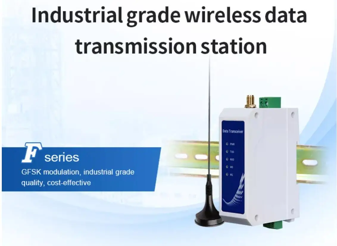 Din-Rail-433MHz-LoRa-Data-Transmission-1000m-High-Speed-Wireless ...