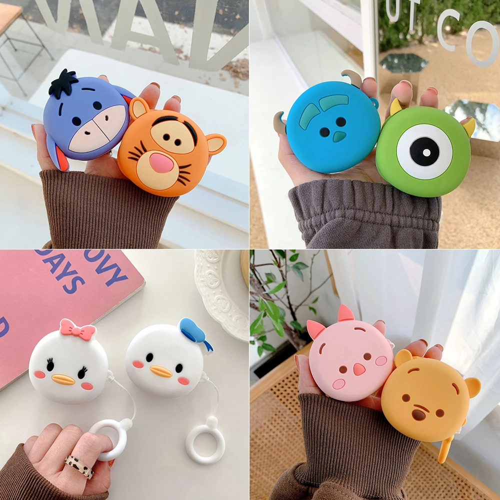 Super Cute Cartoon Earphone Cover For Samsung Galaxy Buds Live / Buds ...