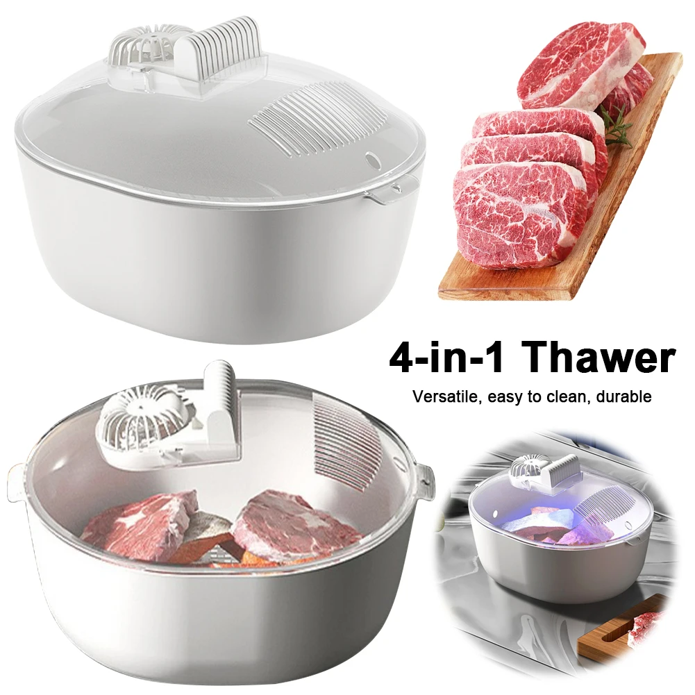 Tableware Meat Defroster Smart Quick Thaw Machine Keeps Food Nutritious ...