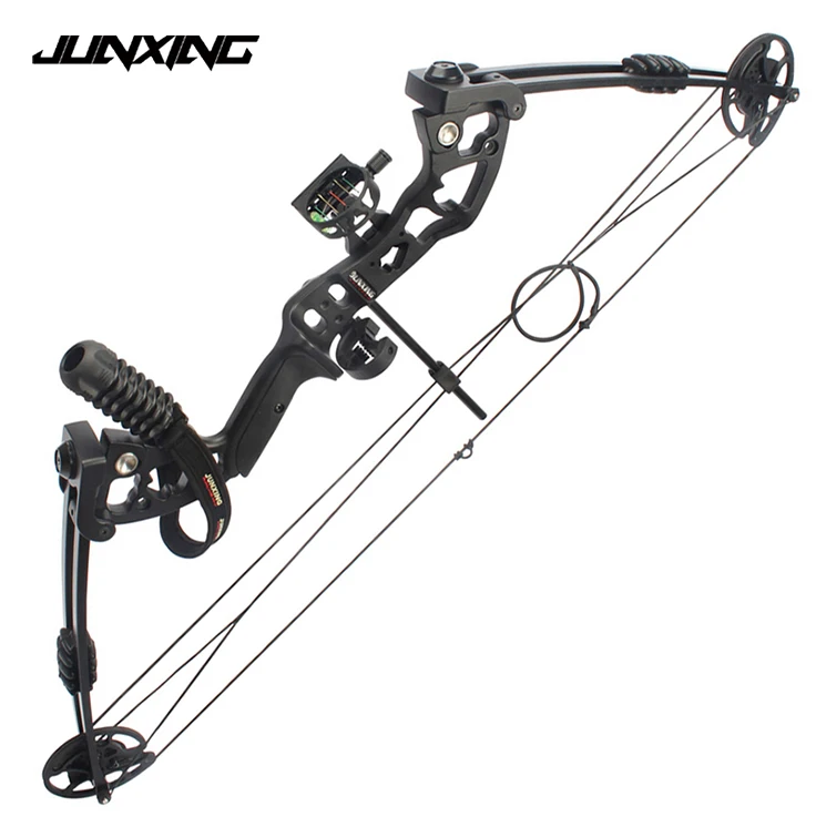 JunXing-M131-Compound-Bow-30-55-Lbs-with-Sight-Brush-Stabilizer-D-Ring ...